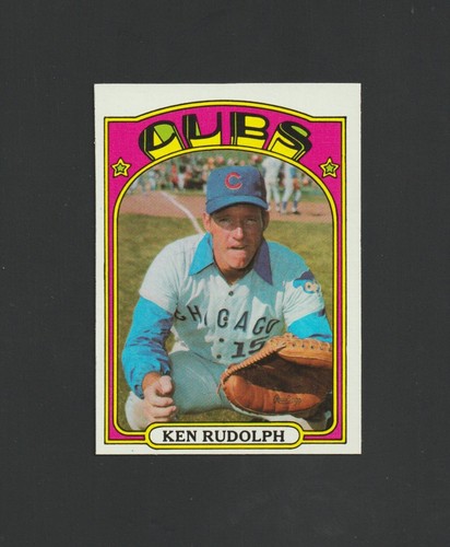 1972 Topps Ken Rudolph #271 ~ Chicago Cubs ~ Set Break ~ High Grade! | eBay