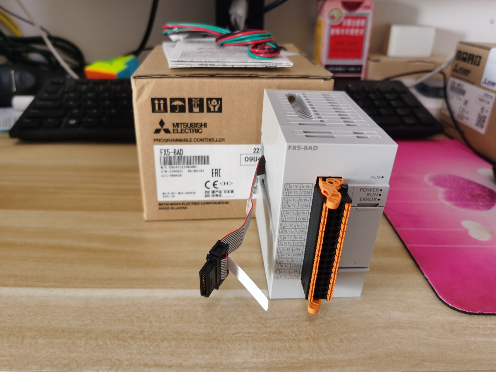 1PC New Mitsubishi FX5-8AD FX58AD In Box Brand | eBay