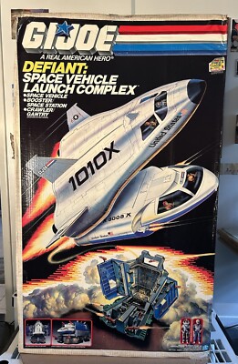 GI JOE Defiant Space Vehicle Launch Complex — 100% SEALED — Hasbro 1987 ...