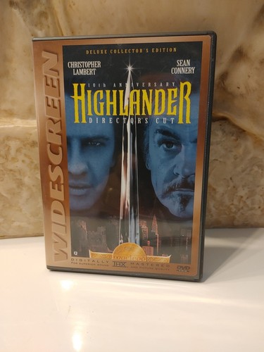 Highlander (DVD, 1997, 10th Anniversary Directors Cut) Deluxe ...