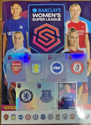 Panini Womens Super League WSL 2024 Stickers #1 - 163 Women 2023/24 ...