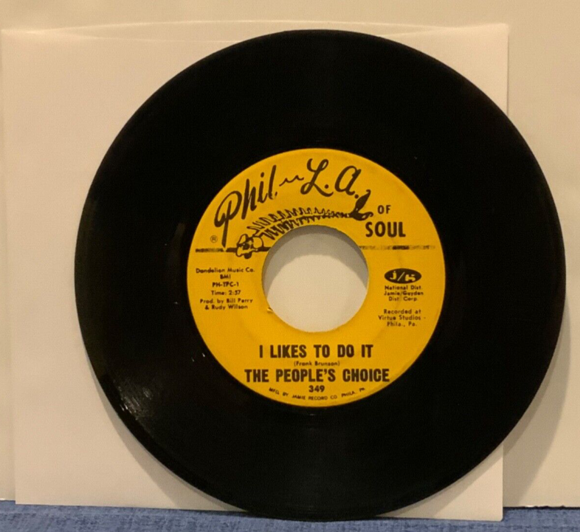 People’s Choice: Big Ladies Man / I Likes To Do It 7” Vinyl Phil L A of ...