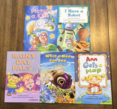 Harcourt First grade Leveled Readers 5 Book Lot Emergent Early | eBay
