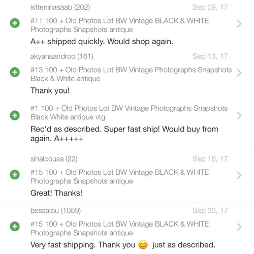 100 + RANDOM Old Photos Lot Vintage BLACK & WHITE Photographs Snapshots ...