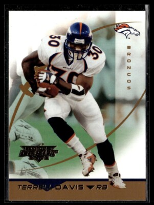 2002 TOPPS DEBUT TERRELL DAVIS BRONCOS | eBay