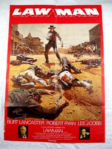 LAWMAN - Filmplakat Poster A1 - BURT LANCASTER MICHAEL WINNER 1971 | eBay