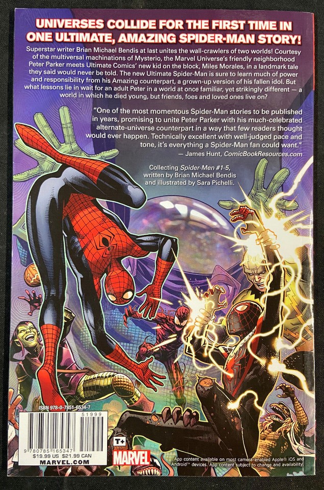 SPIDER-MEN TPB BENDIS PICHELLI NM | eBay