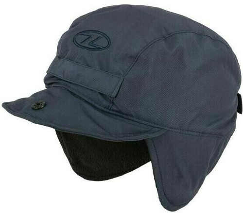 WATERPROOF WINTER MOUNTAIN HAT Mens large blue windproof trek cap ...