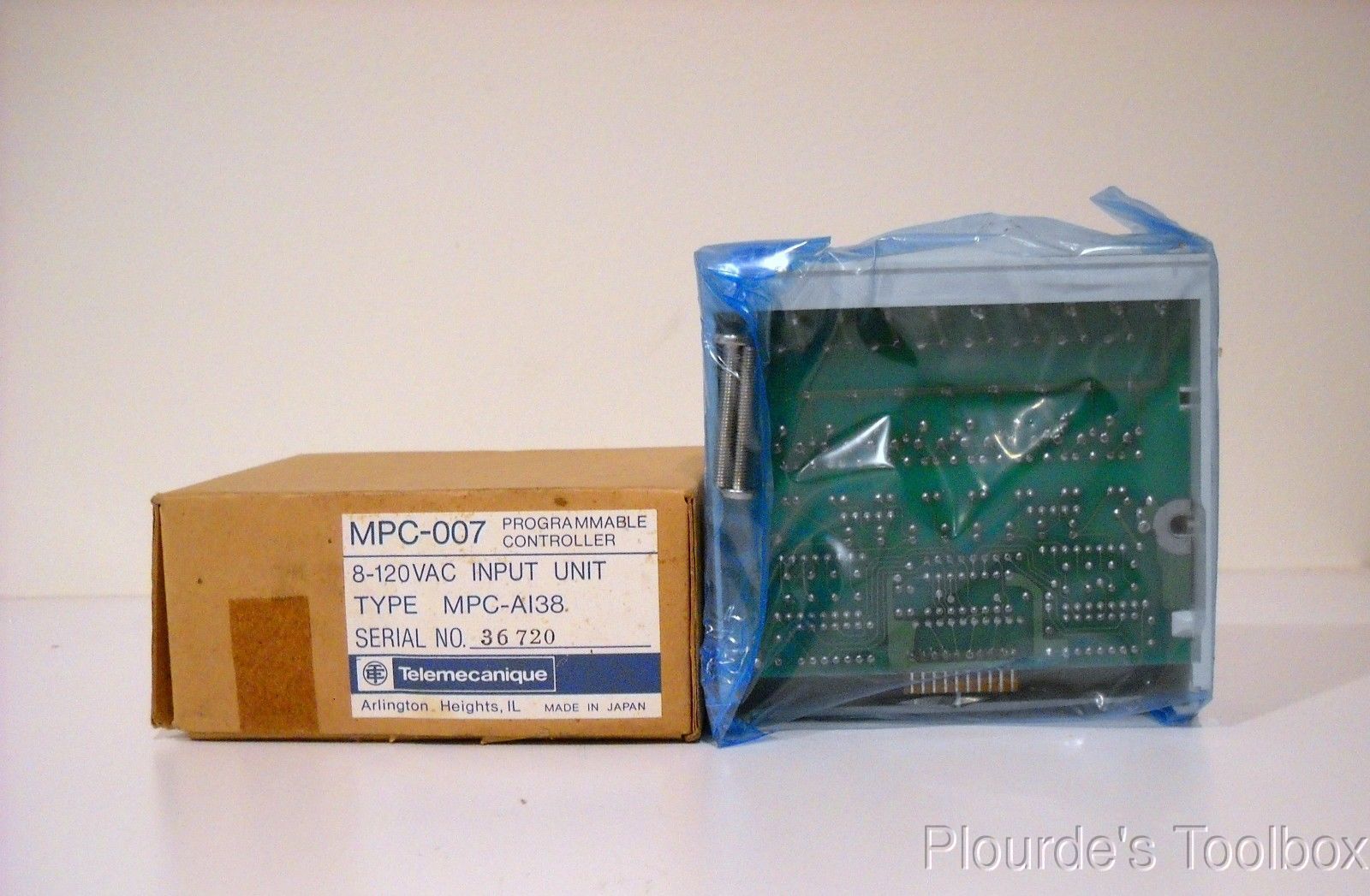 New Telemecanique AI38 Input Unit Controller, MPC-007 | eBay