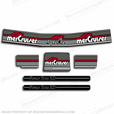 Fits Mercruiser Alpha One G2 Decals | eBay