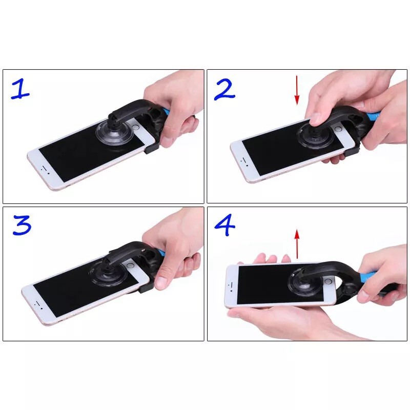 2 Suction Cup LCD Screen Opening Clamp Disassemble Removal Tool for ...