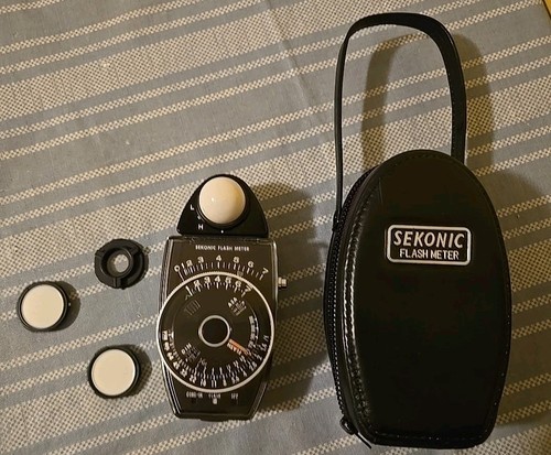 Sekonic Flash Meter L-256 w/ Case, Accessories Made In Japan | eBay