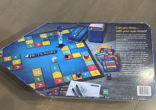 Pictionary Collector's Edition. Tin Box! Factory Sealed - Fun Family ...