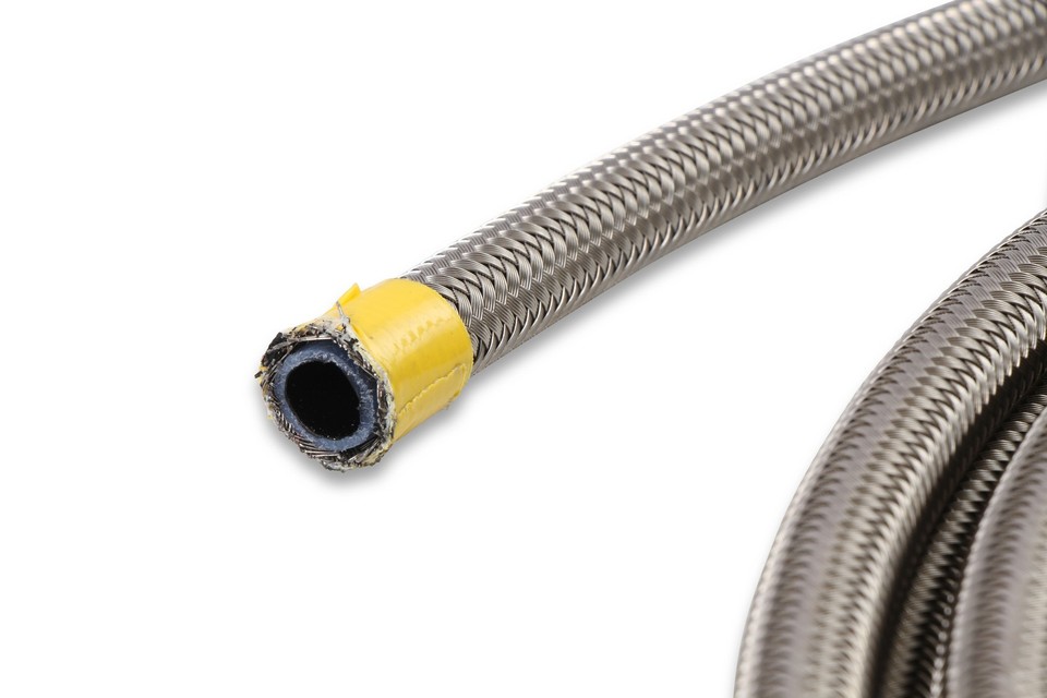 600006ERL Earl's Speed-Flex Hose Size -6 SS Braid - Hose Sold By the ...