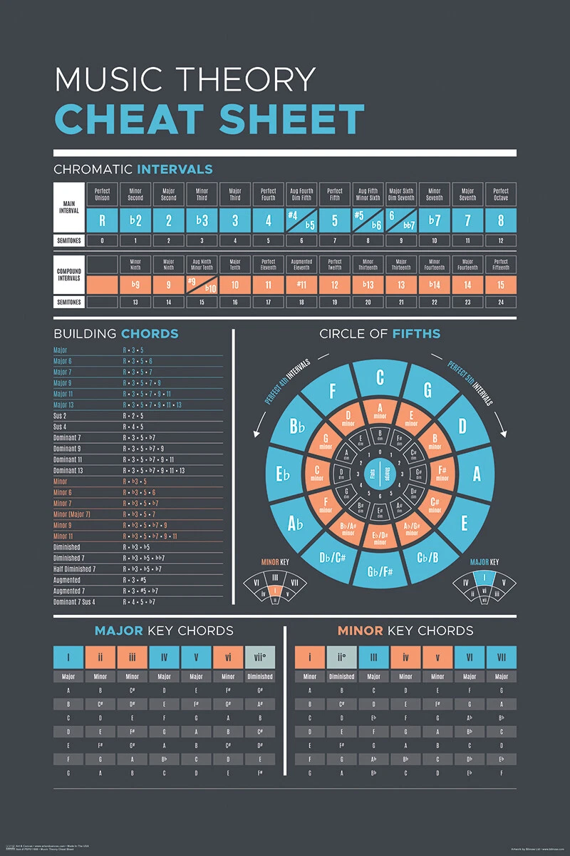 Music Infographic Poster