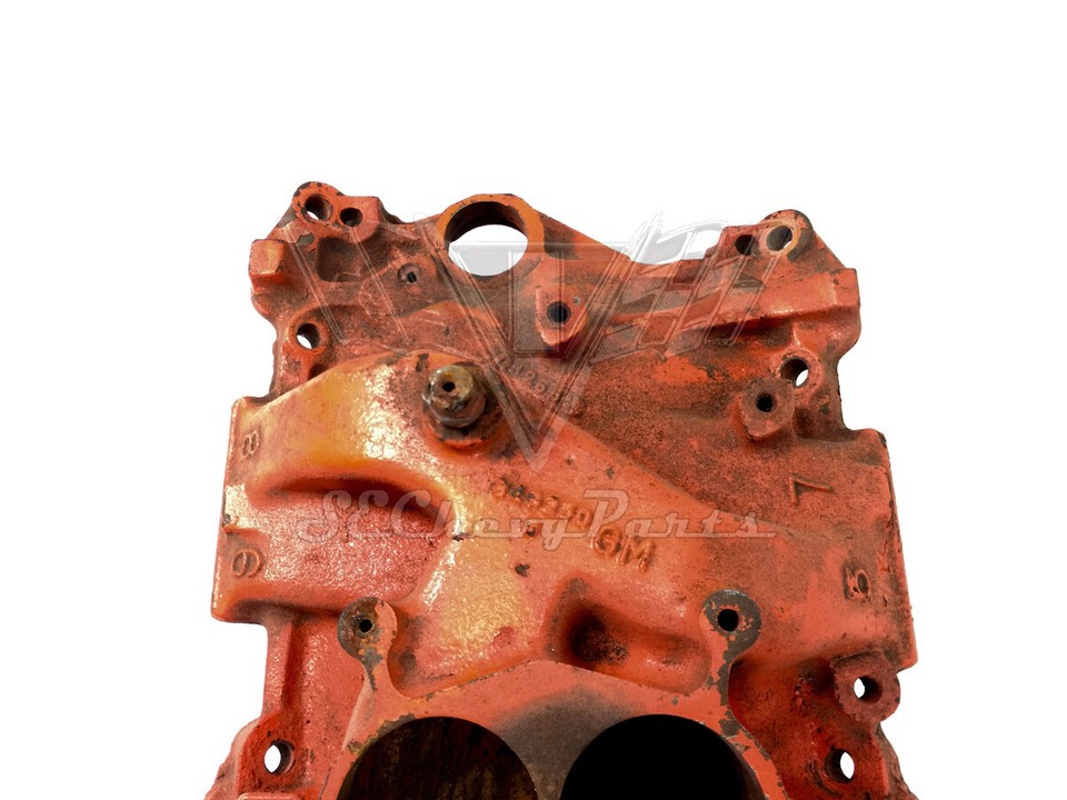 1976-1982 Chevy Malibu Small Block 350 4BBL Cast Iron Intake Manifold ...
