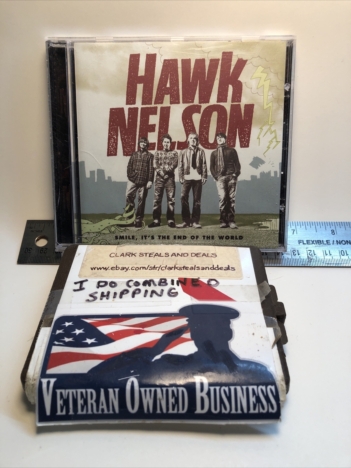 Music Cd / Hawk Nelson/ Smile, It’s The End Of The World / Lot D ...