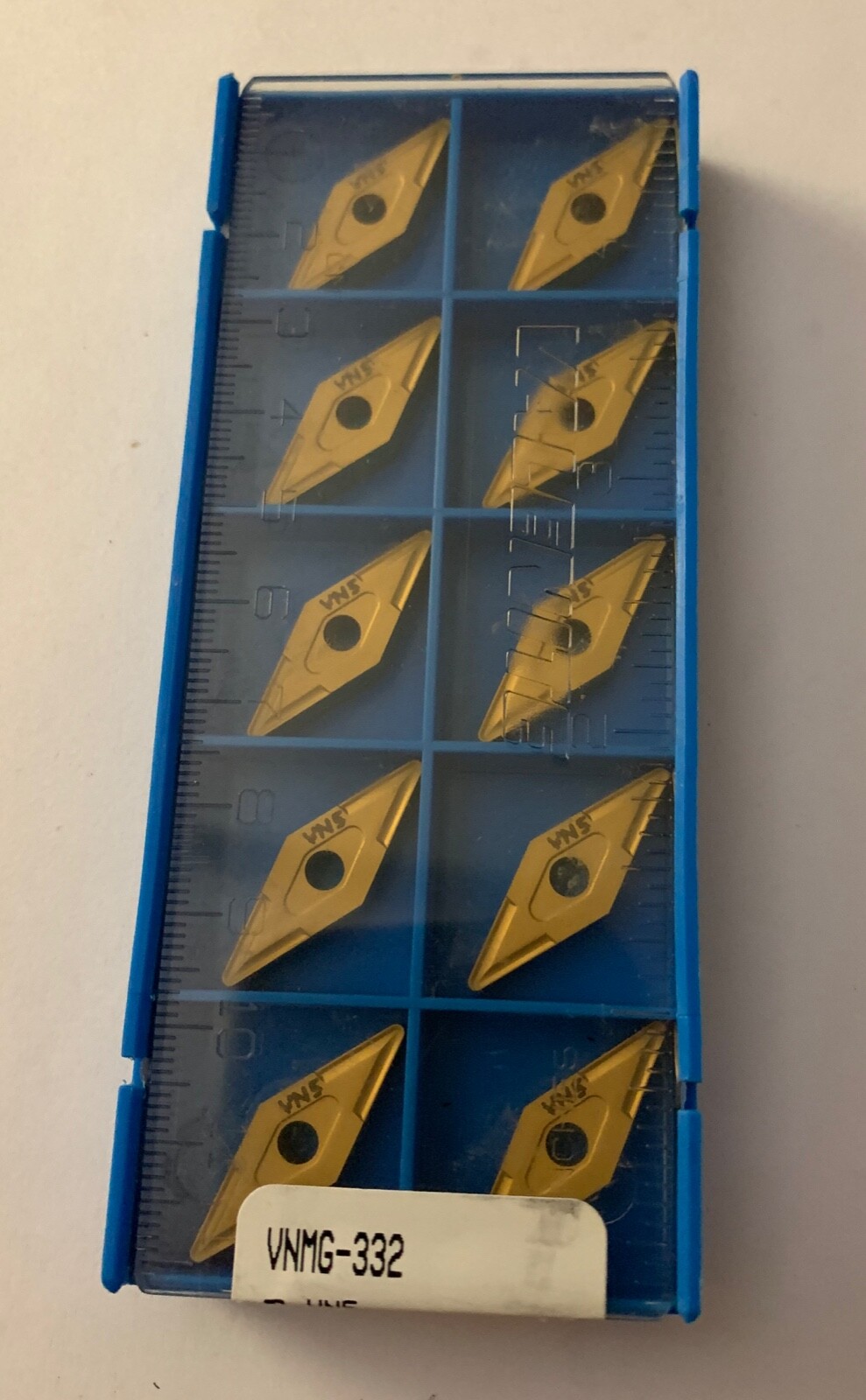 VALENITE Carbide Inserts - VNMG-332 VN5, VNMG 16 04 08 - Qty. 10 - NEW ...