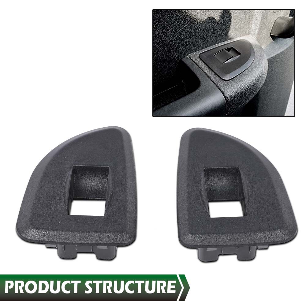 Rear Window Switch Bezel Fit For 09-13 Chevy Silverado GMC Sierra ...