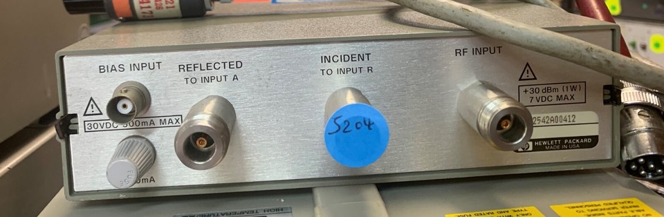 HP 85044B Transmission/Reflection Test Set, 75 Ohm, 300 kHz Calibrated ...