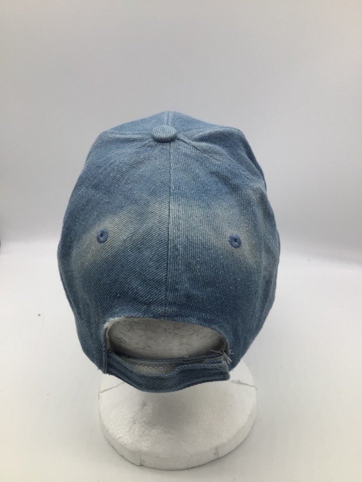 San Juan Puerto Rico Blue Denim (Embroidered) Adjustable Baseball Cap ...