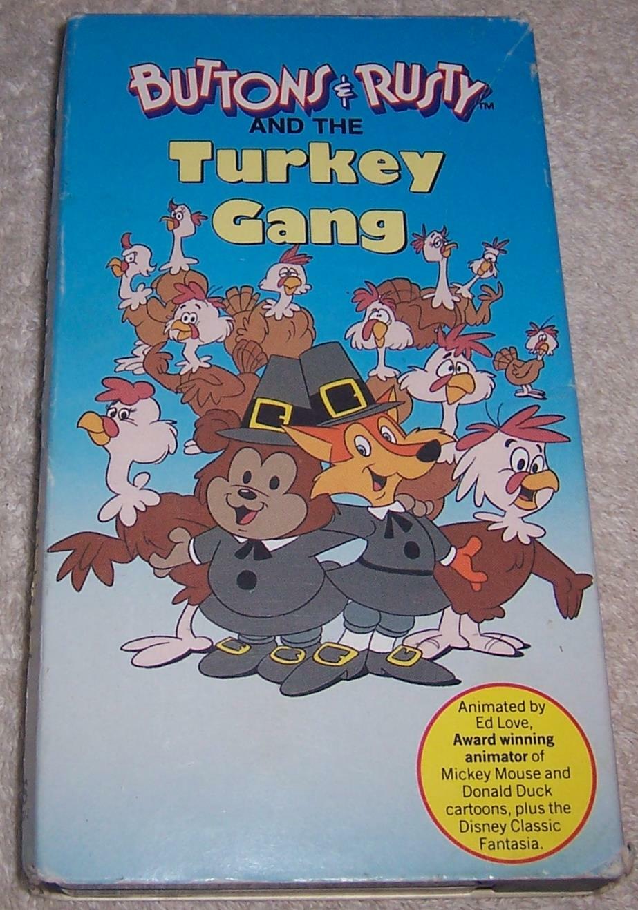 Buttons & Rusty And The Turkey Gang: The Turkey Caper VHS Video ...