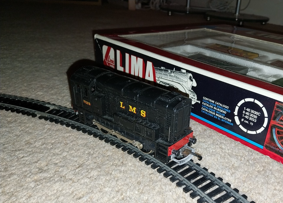 Lima L205109A LMS Class 08 Diesel Shunter No7120 OO - track, power, 4 ...