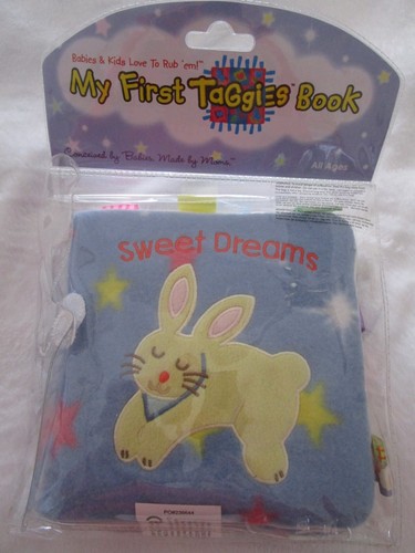 NEW BABY MY FIRST TAGGIES BOOK SWEET DREAMS CLOTH | eBay