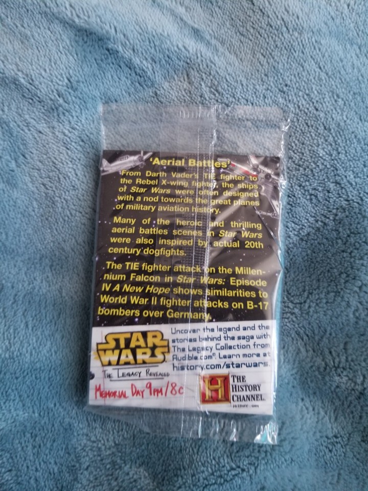 STAR WARS LEGACY REVEALED THE HISTORY CHANNEL LENTICULAR TRADING CARDS ...