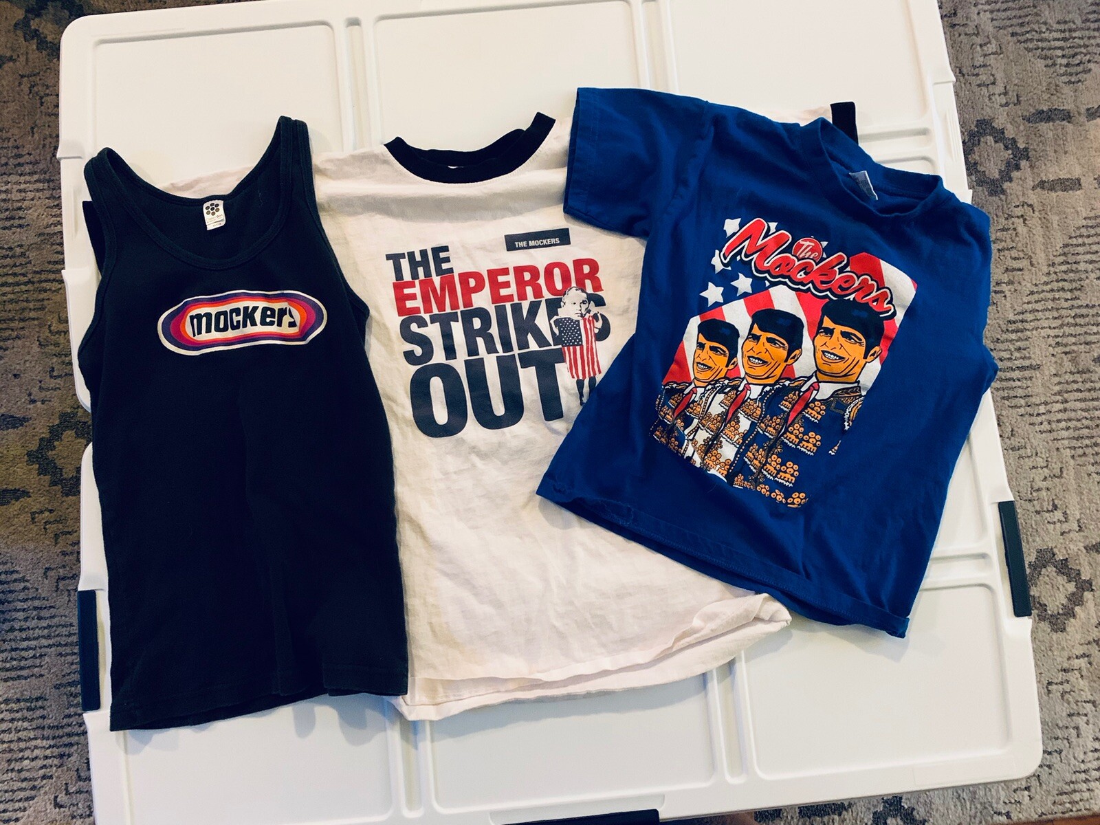 Robbie Rist Band Vintage Mocker’s Band T-shirt/Tank Top Bundle! RARE ...