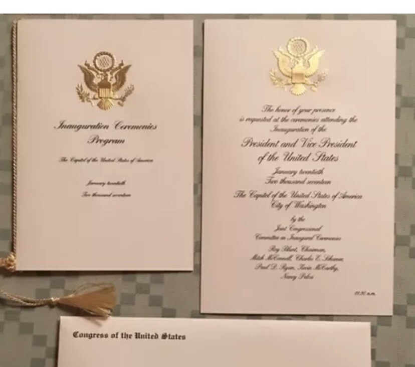 PLUS 2 Silver Passes President Donald Trump Presidential Inauguration ...