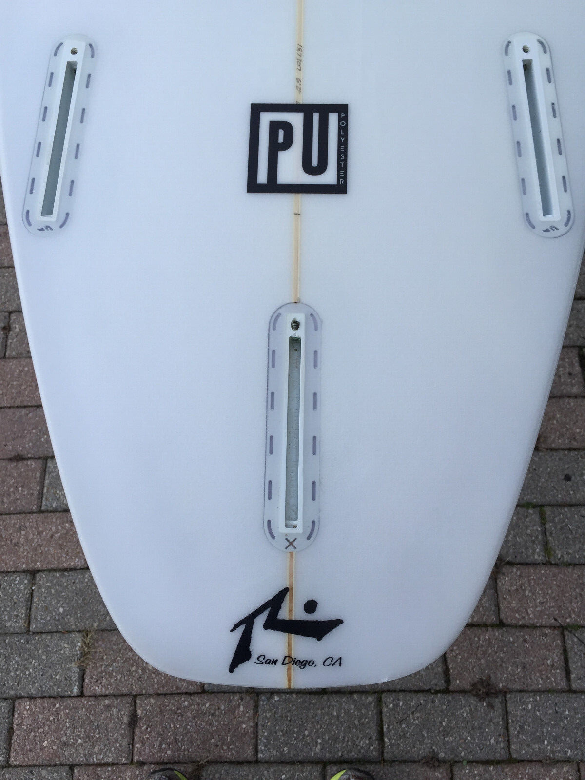 Rusty 1984 Surfboard 6'2'' Custom Vol: 40L Used Like New Incl. Thruster ...