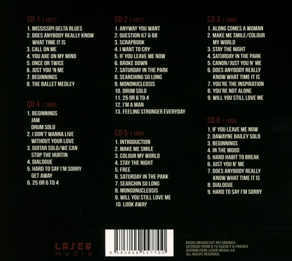 CHICAGO - BOX-SET 6 CD NEW! | eBay