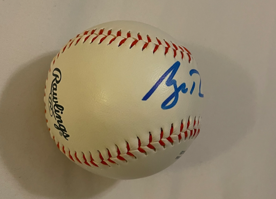 GEORGE W. BUSH SIGNED AUTOGRAPHED BASEBALL AUTO BALL IN PERSON 100% ...