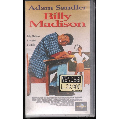 Billy Madison VHS Tamra Davis Univideo - UVS70523 Fermé 8010773705233 ...