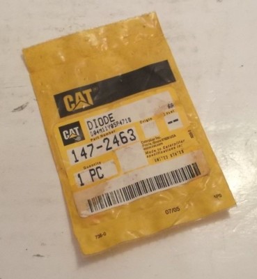 Genuine CATERPILLAR 147-2463 Diode - Prepaid Shipping (1472463) | eBay