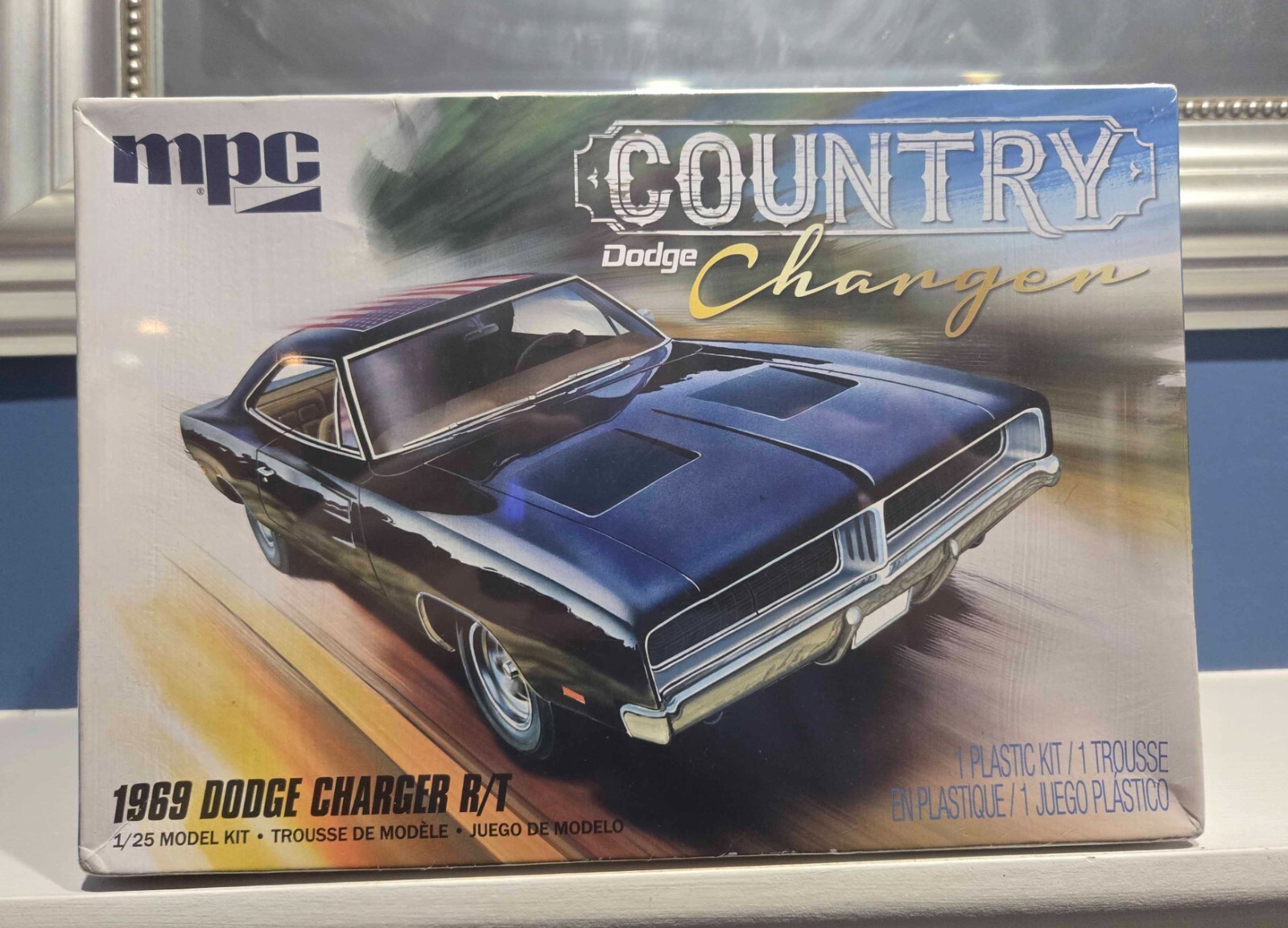 MPC 1969 Dodge Country Charger R/T 1:25 Scale Model Kit MPC878M ...