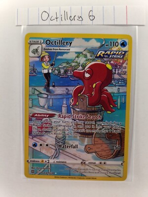 Octillery TG03/TG30 Trainer Gallery Brilliant Stars MINT Toploader ...