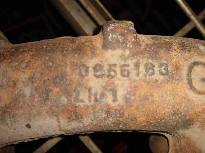 GM # 255183 Left Side Manifold Oem# 255183 350 RAM HORN STYLE | eBay