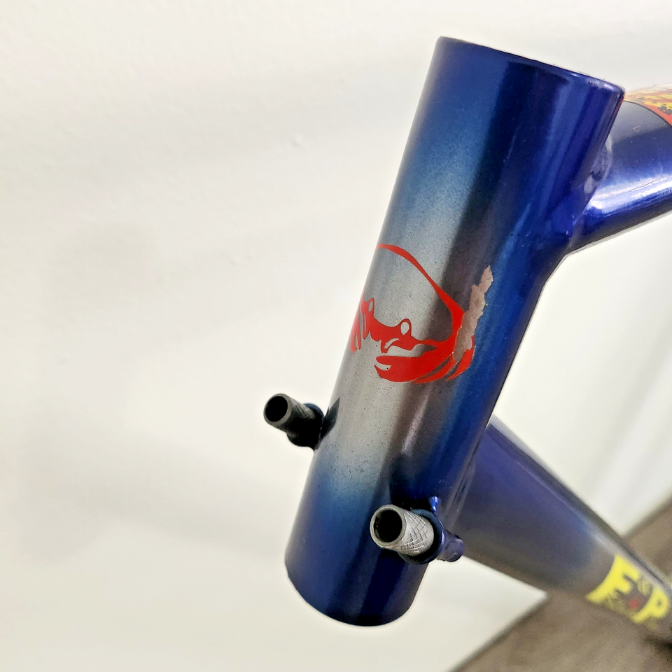 F & P ULTRALITE TITANIUM FRAME 54 CM FITS 700C WHEELS ONE INCH HEAD ...