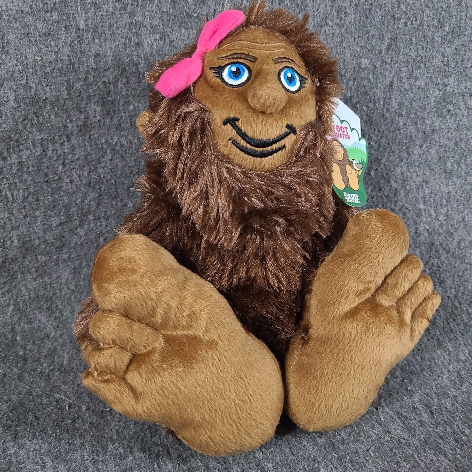 Ms Bigfoot Shesquatch Plush Sasquatch The Stuffed Animal House 12” #2 ...