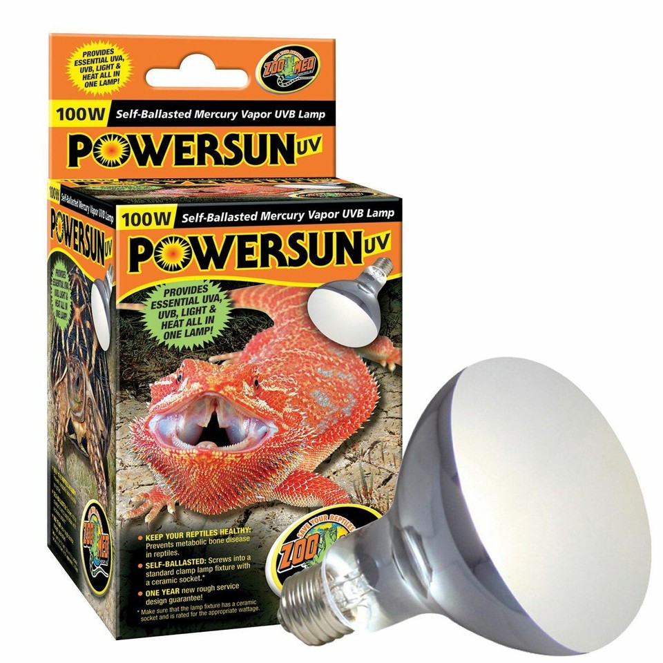 Zoo Med PowerSun UV Lamp | eBay