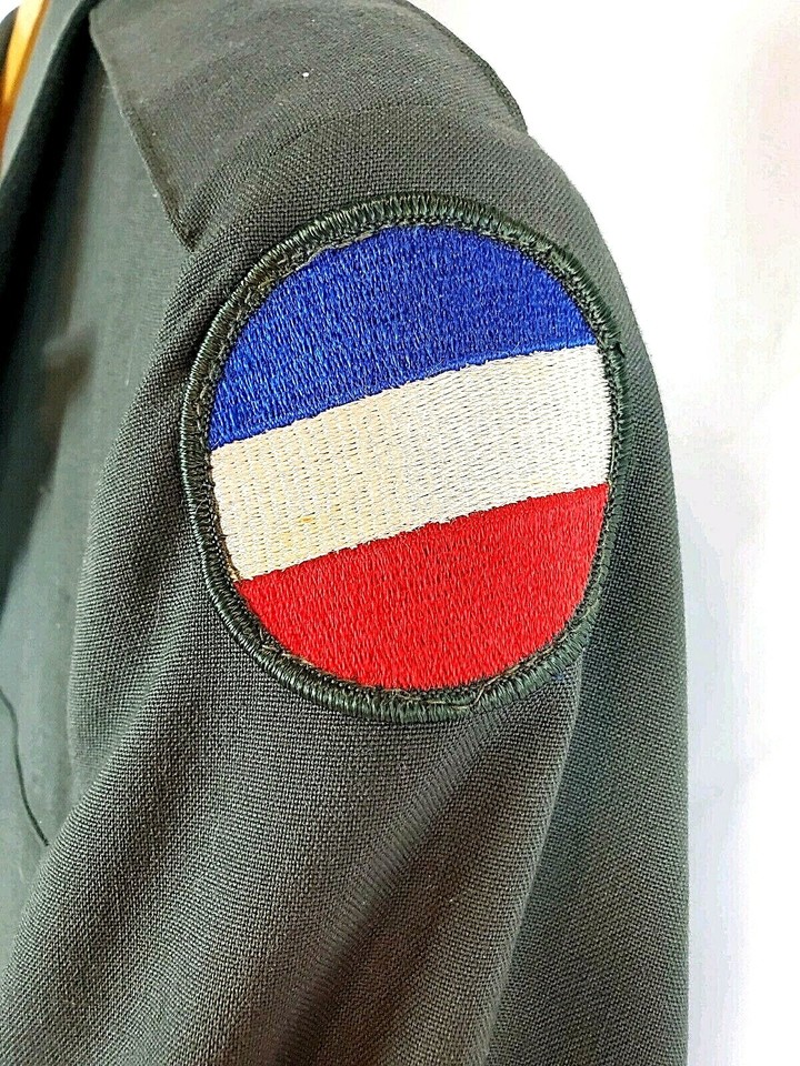 Vintage 1950s US Army Uniform Green WW2 Patch Colonel George G Mays | eBay