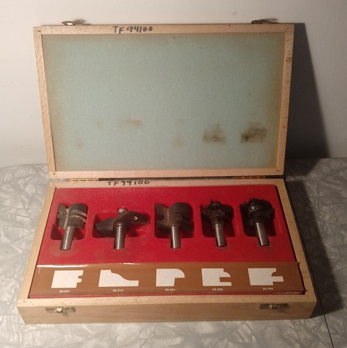 Freud 94-100 5 Piece Professional Woodworking Router Bit Set | eBay