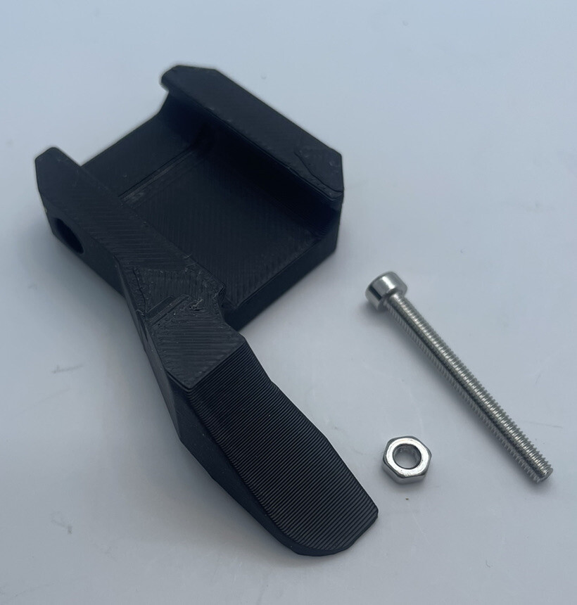 RH Thumb Rest for Recoil Control, Fits Picatinny Rails for Glock, Ruger ...