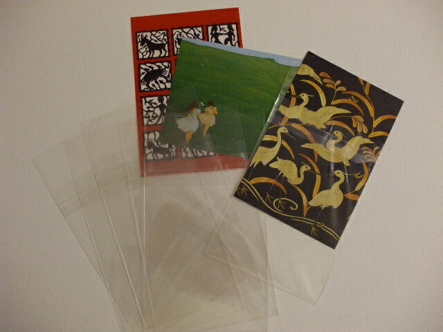 100 Clear Envelopes 4 1/4 x 6 1/8 for 4x6 Photos, Index Cards or Treats ...