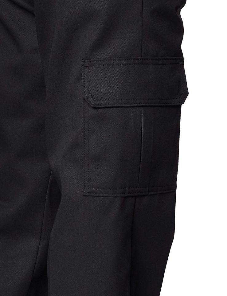 Dickies - Men's Relaxed Straight Fit Cargo Work Utility Pants, Black, 42W x 30L | eBay