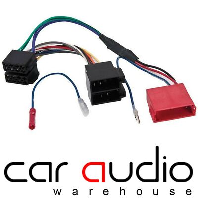 Audi A3 A4 A6 TT Rear Speaker Amplified Bypass Car Stereo Wiring ...