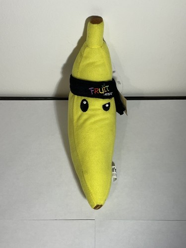 Fruit Ninja Banana Face Plush Toy Ninja Headband Made by Nanco NWT | eBay