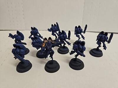 Warhammer 40k Chaos Space Marine Raptor Squad OOP Metal (X10) Night ...